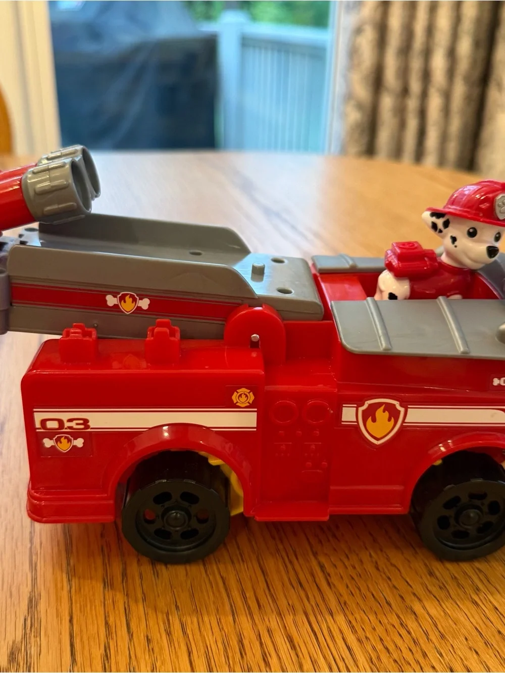 Paw Patrol | Toys | Paw Patrol Red And Gray Marshall Fire Rescue Truck ...